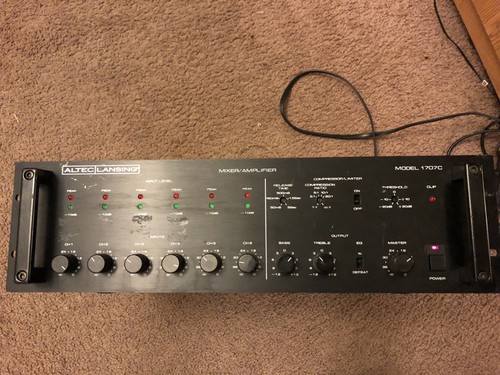 ALTEC LANSING Mixer Amplifier Model 17070C | eBay