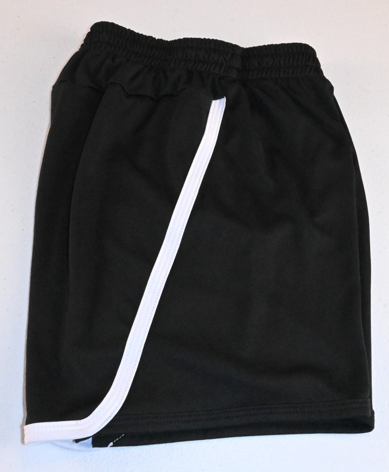 Protime Sport Youth Small Shorts Style #3211 Black with White trim ...