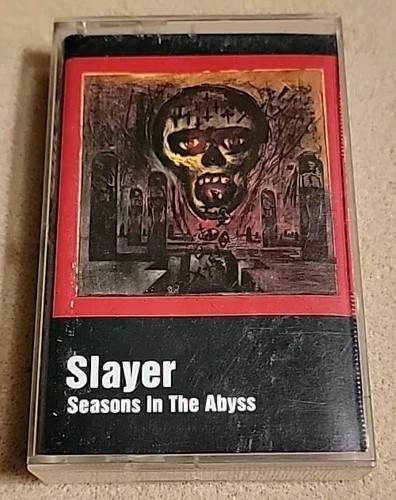 SLAYER: Seasons In The Abyss (Cassette, 1990, Def American Records) 9 ...