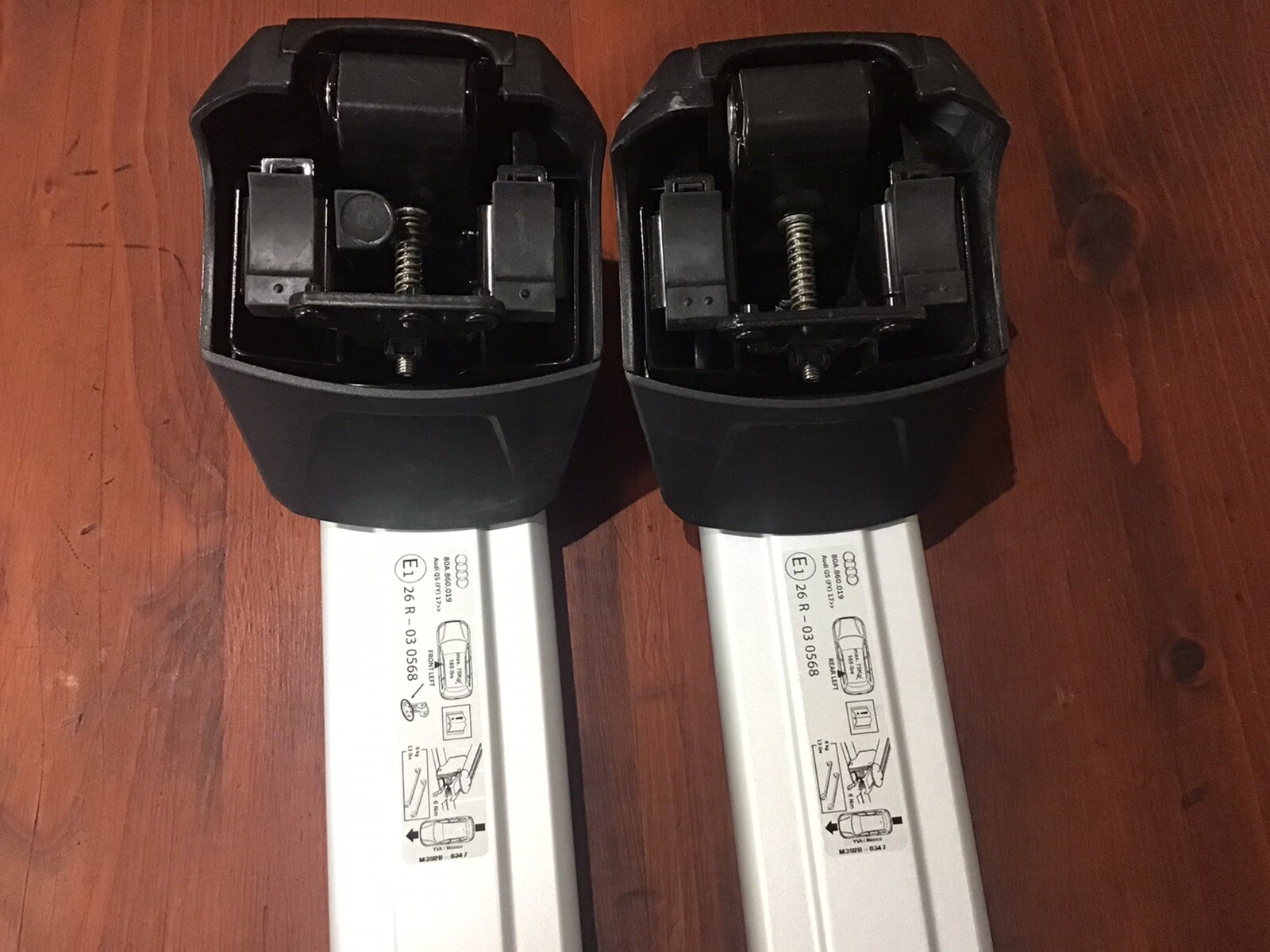 Audi Q5 Roof Bars 80A.860.019 (FY) 17 | eBay Australia