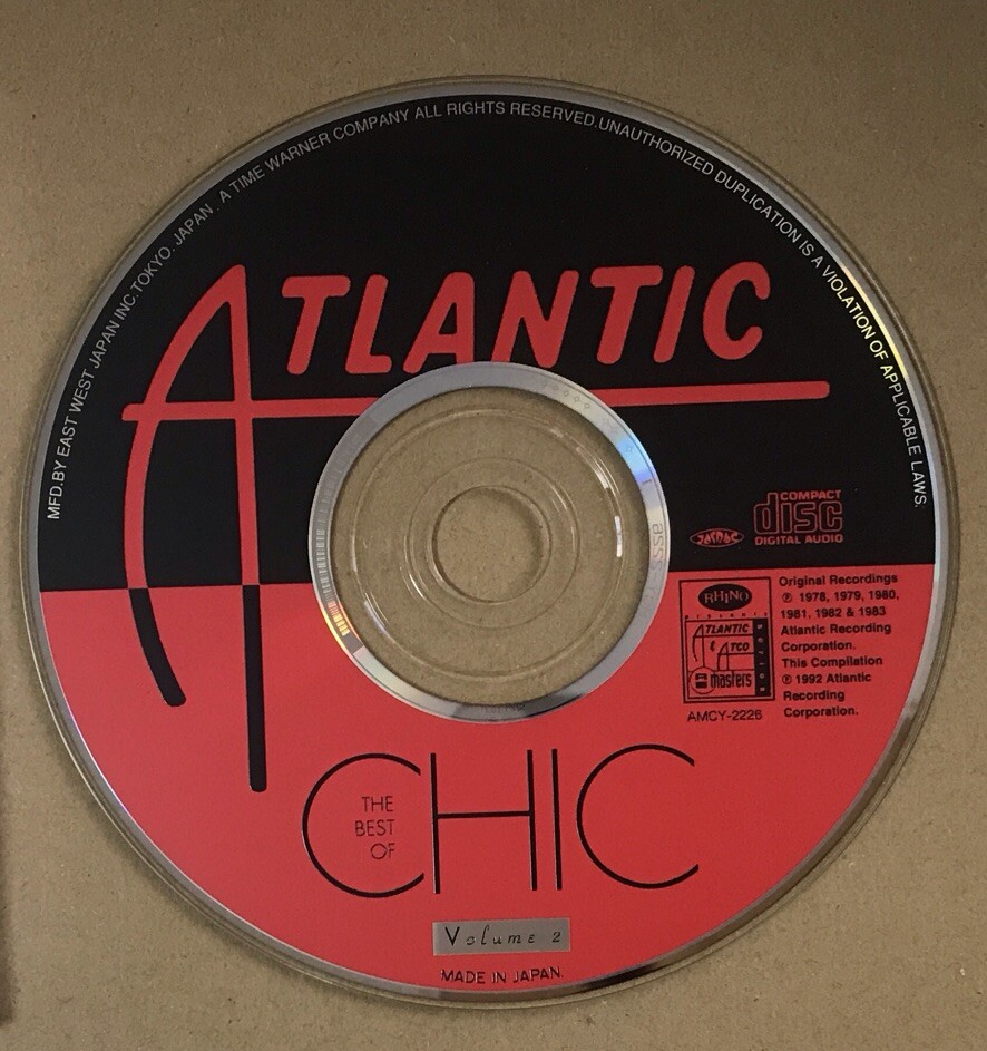 The Best Of Chic First Edition Japanese CD +Obi +Lyrics 1997 Nile ...