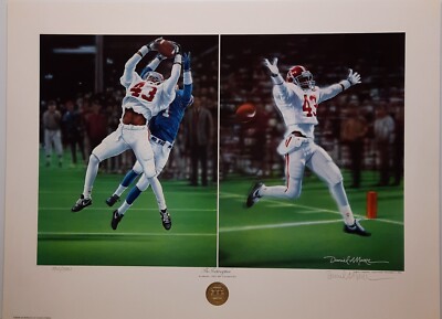 ALABAMA football The Interception LE print by Daniel Moore Antonio ...
