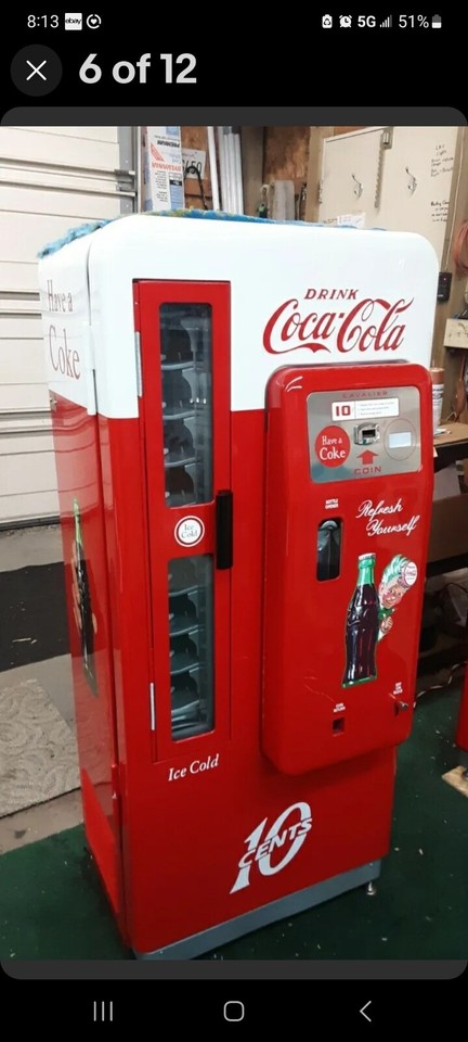 Vendo 81 Frostie Soda Coca-Cola Coke Machine Pro Restoration VMC 81 ...