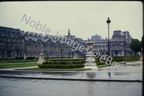 1950 Louvre Museum Paris Red-Border Kodachrome Slide | eBay