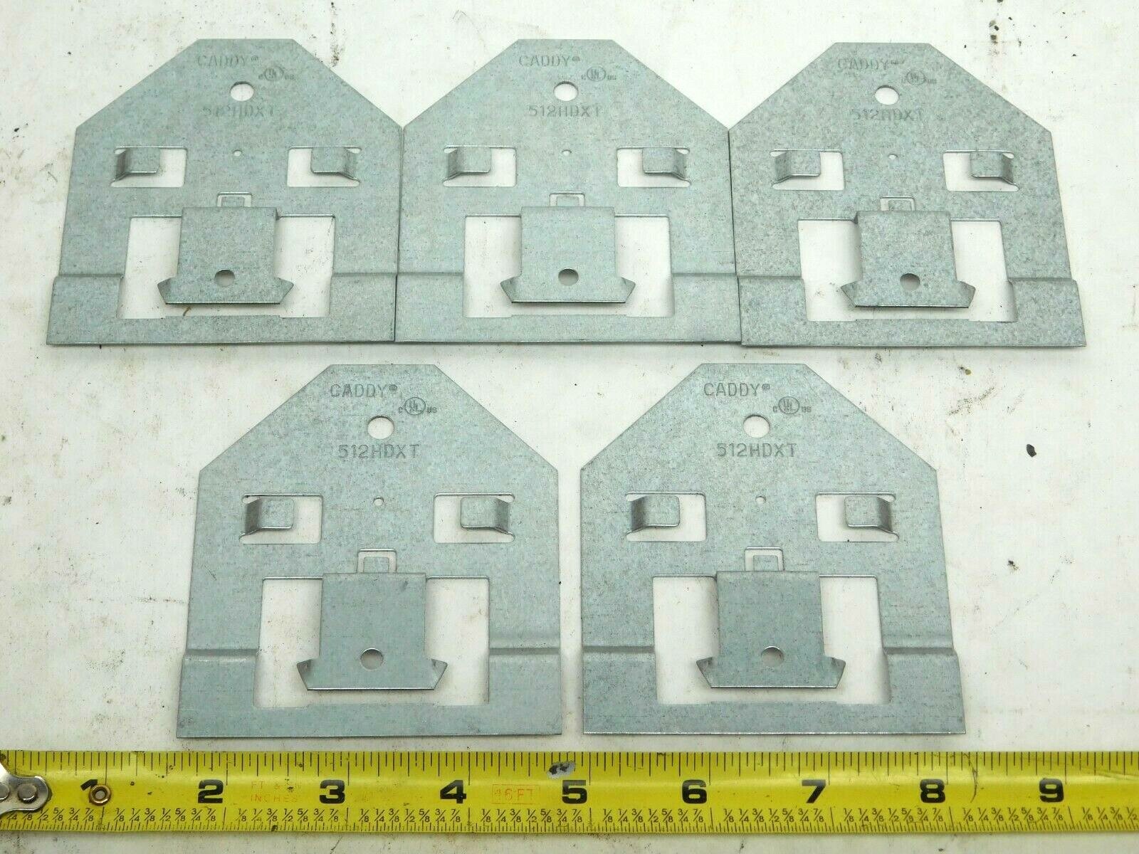 LOT OF 5! 176909 New-No Box, Caddy 512HDXT Extension Bracket, Steel, 3 ...