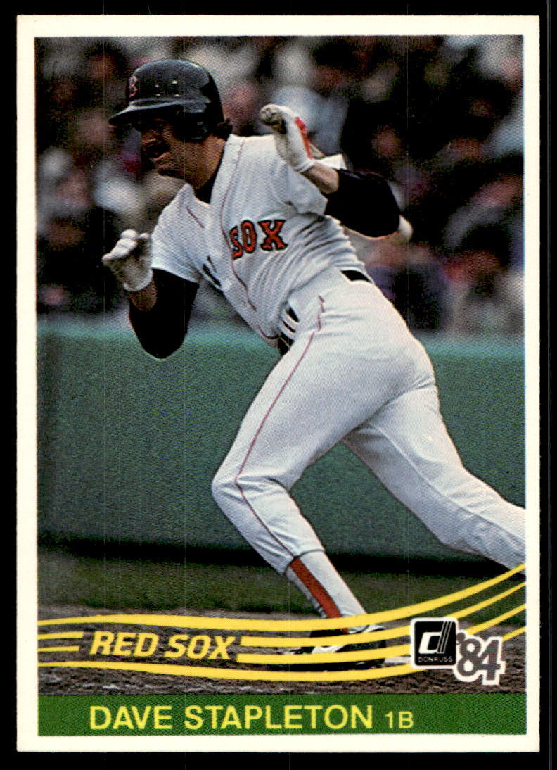 1984 Donruss 273 Dave Stapleton Boston Red Sox Baseball Card | eBay