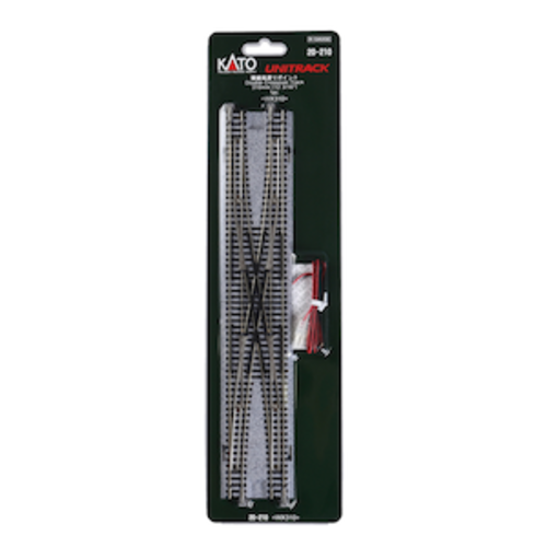 【2 SET】Kato N Gauge 20-210 310mm 12-3/16" Double Crossover Switch Track ...