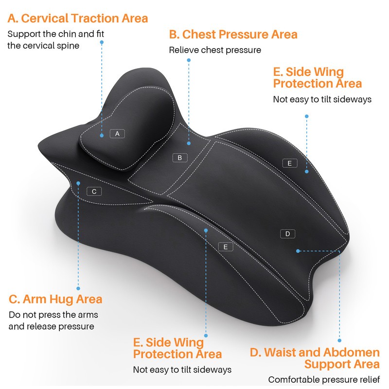 Memory Foam Couple Pillow Love Action Mat For Adult Ergonomic Wedge ...
