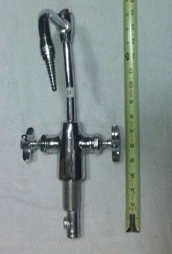 Watersaver Lab Faucets Mixing Faucet Deck Mount Vacuum Breaker Chrome ...