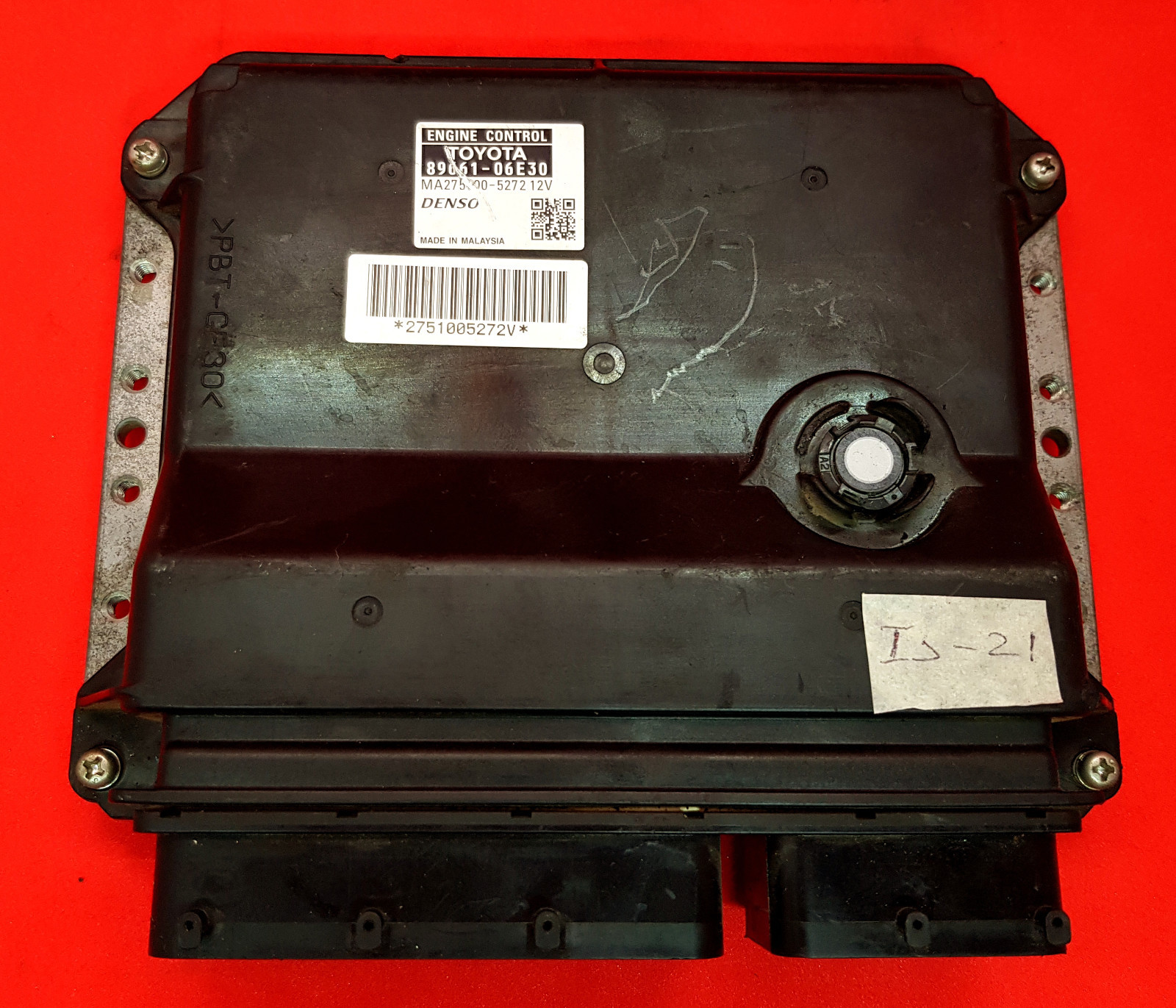 TOYOTA ENGINE CONTROLL UNIT 89661-06E30 MA275100-5271 12V ECU OEM JDM ...