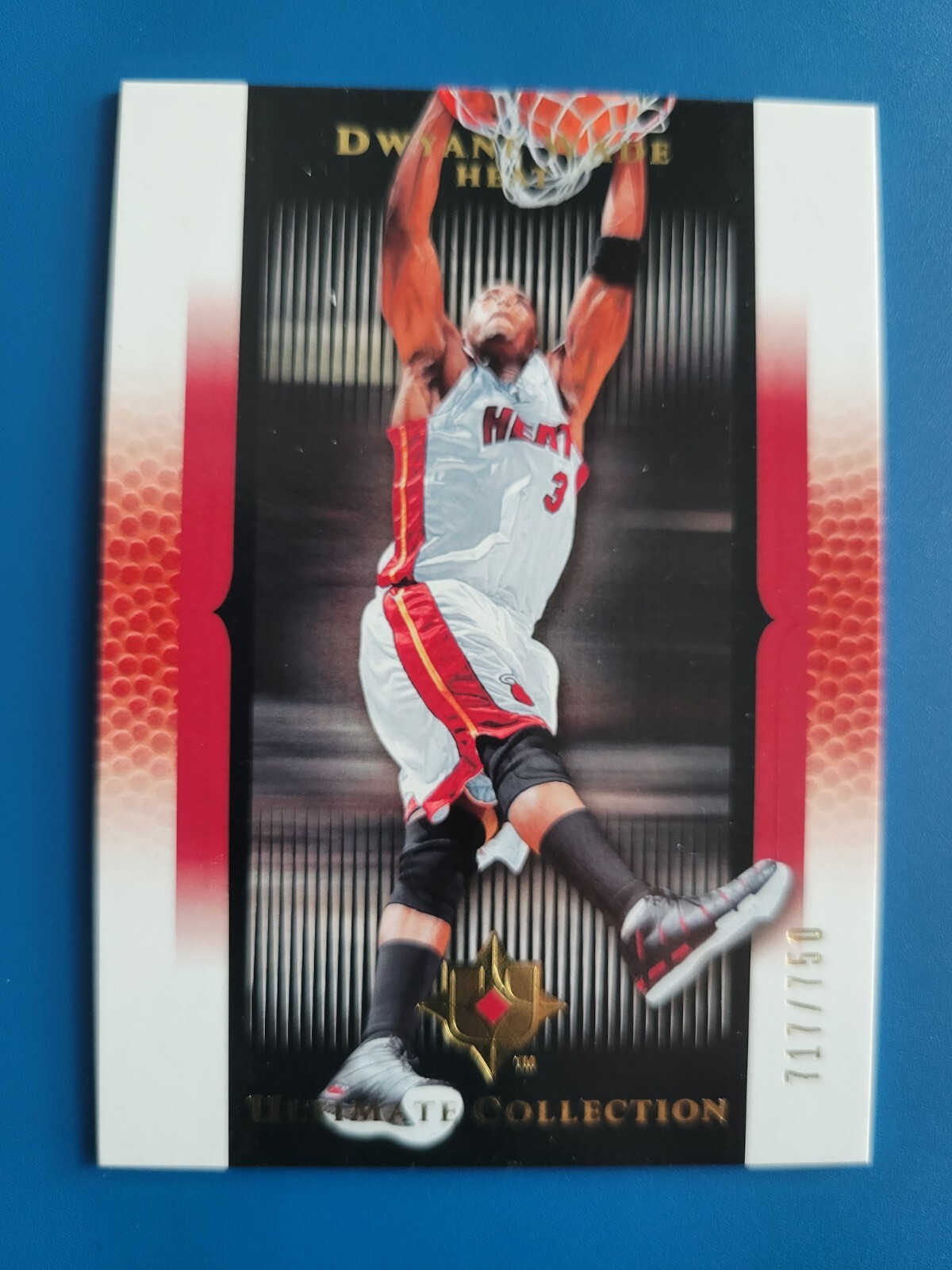 Dwyane Wade 2005-06 UPPER DECK ULTIMATE COLLECTION #D /750 MIAMI HEAT ...