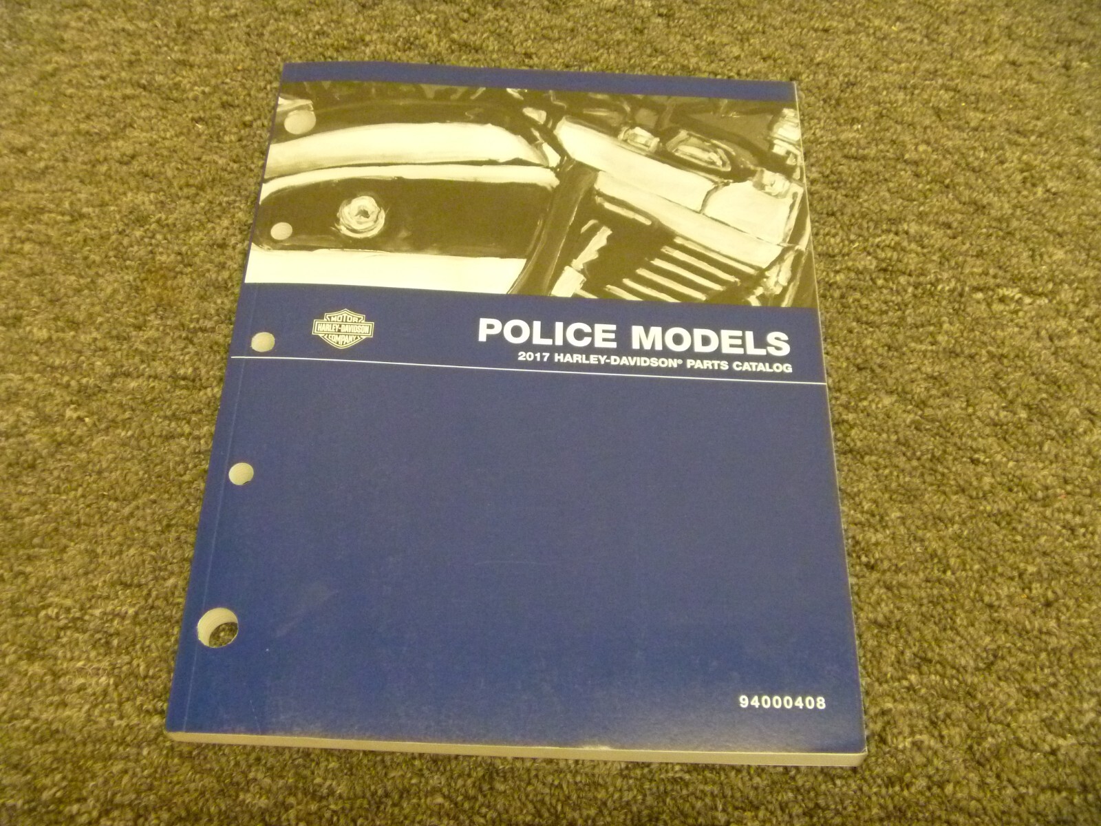 2017 Harley Davidson Electra Glide Police Motorcycle Parts Catalog ...