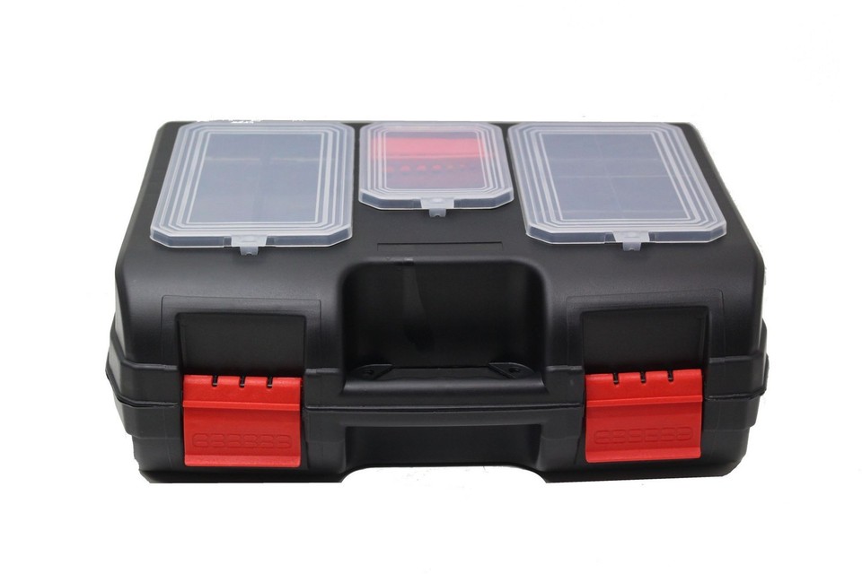 NEW Plastic Power Tool Storage Case Box With Or Without Parts Organiser ...