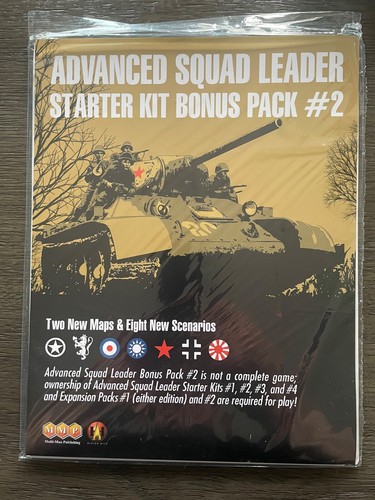 ASL Starter Kit Bonus Pack #2 Advanced Squad Leader MMP NISW Fast ...