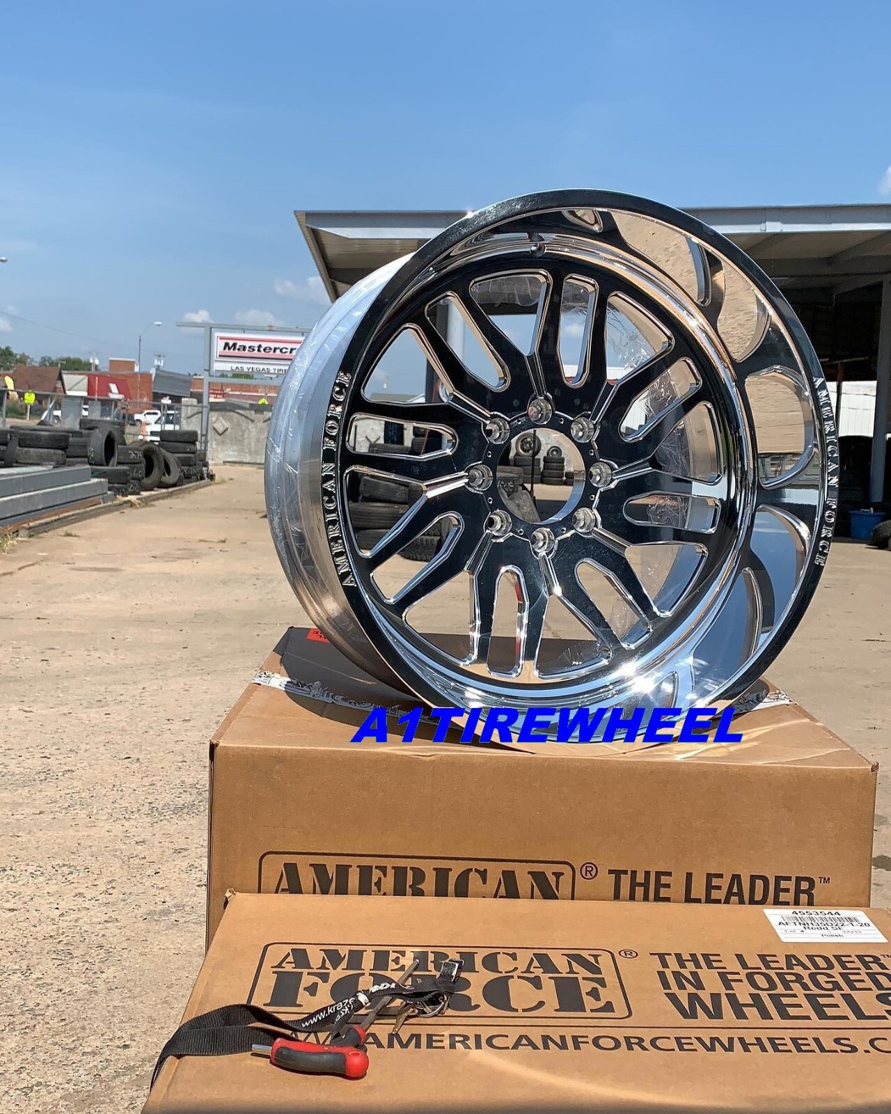 22x12 American Force Redd SS6 6x139.7 Polish | -40 Offset | 4 New | 35 ...