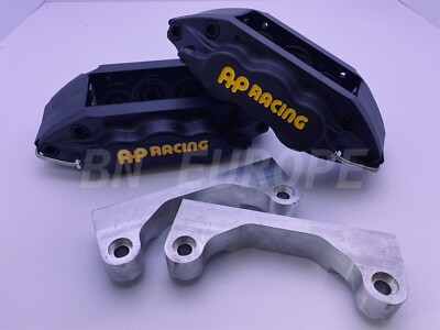 AP Racing 355MM 6 Pot Brake Calipers For: Subaru Impreza GDA GDB WRX ...