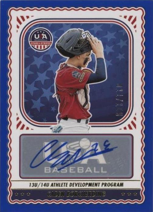 2024 Panini Stars and Stripes - 13u/14U National Team Signatures Caden ...