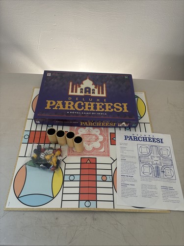 Vintage 1999 Deluxe Parcheesi Board Game Sealed Pcs — Has Not Been ...