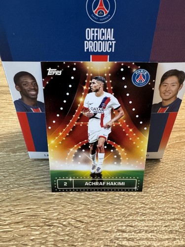 Achraf Hakimi Base Topps Psg Team Set 2024/2025 | eBay