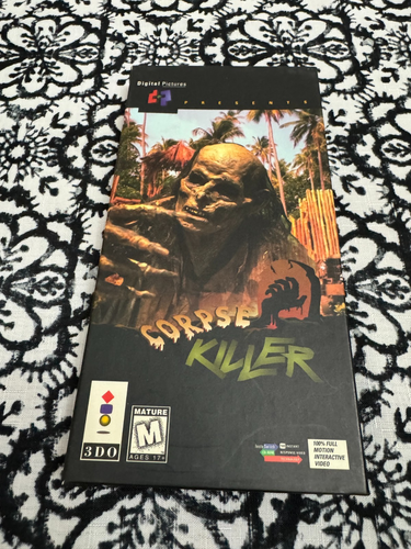 CORPSE KILLER 3DO GAME ***RARE*** LONG BOX and instructions | eBay
