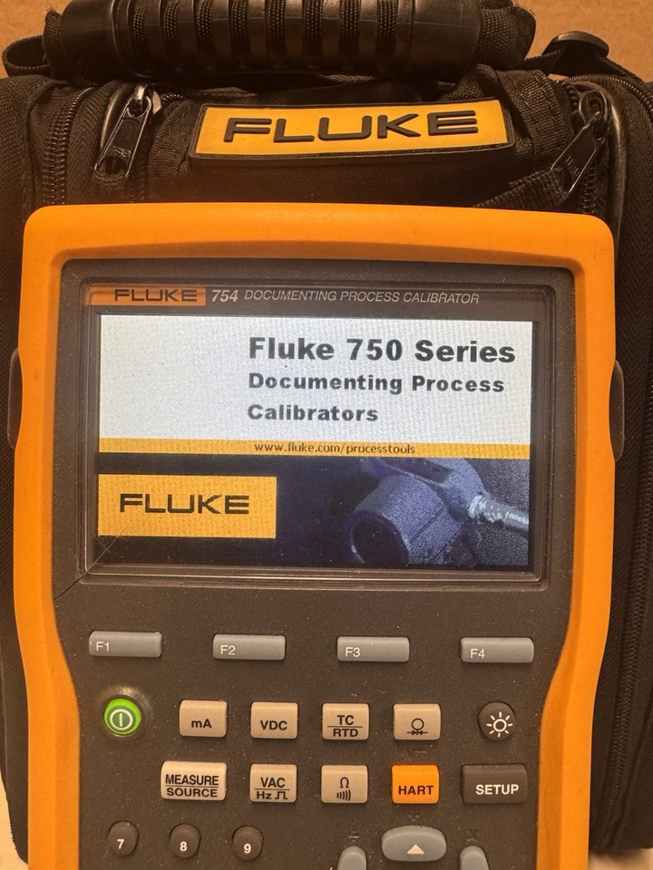Fluke 754 Documenting Process Calibrator With Case And Accessories | eBay