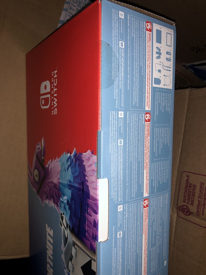 Nintendo Switch Fortnite Double Helix Bundle Brand New Factory Sealed V ...