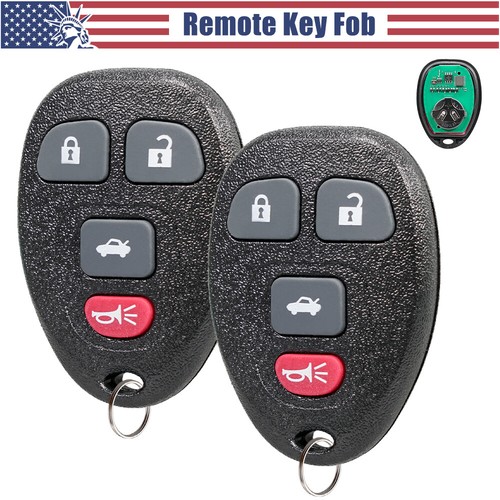 2 For 2007 2008 2009 2010 2011 Chevrolet Malibu Keyless Entry Remote ...
