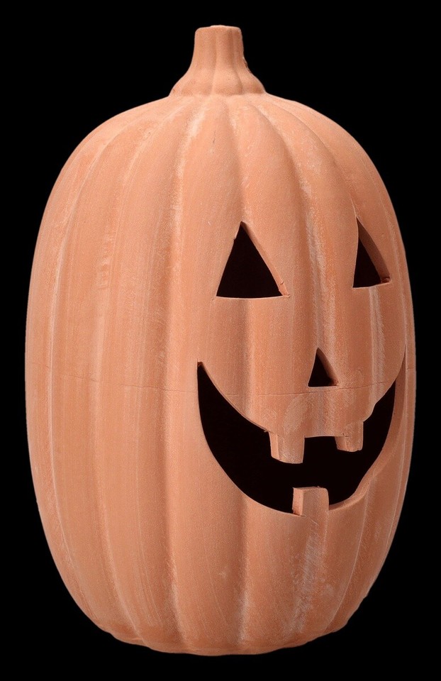 Decorazione Halloween Zucca 23 Cm - Terracotta Karl - Party Candelina ...