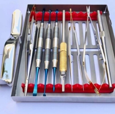 Micro Oral Surgery Dental Microsurgery Periodontal Instruments Kit ...