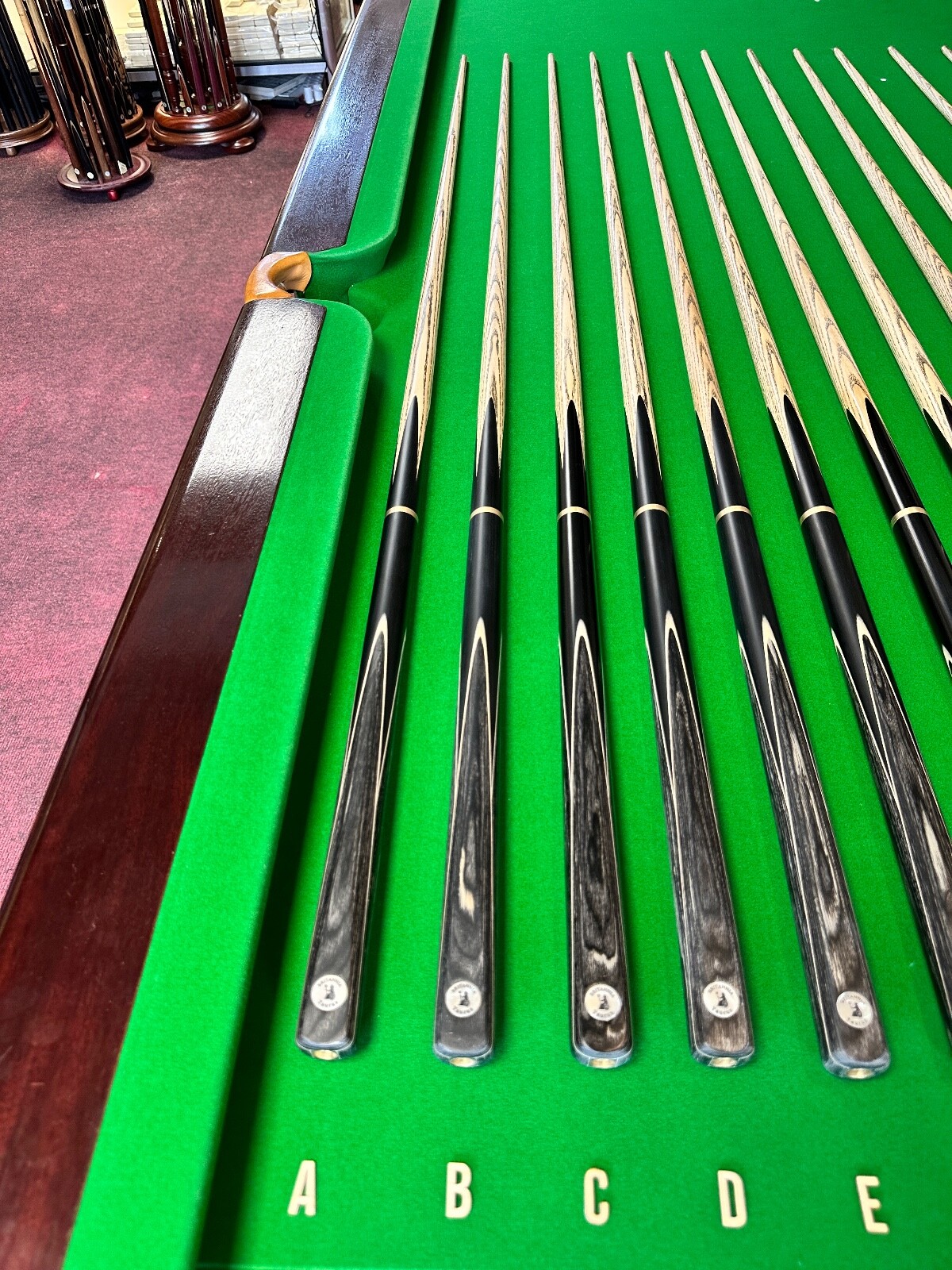 Britannia Taurus 3/4 Hand Spliced 58" Snooker Cues - Chesworth Cues ...