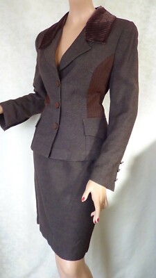 SIZE-10, GEORGE SPYROU Beautiful Skirt Suit Made in Australia. | eBay ...