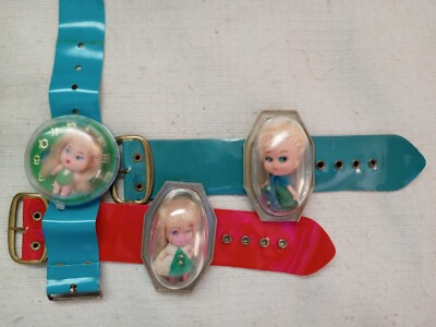 LIDDLE KIDDLE KLONE / CLONE WRIST WATCH RARE SET OF 3 | eBay
