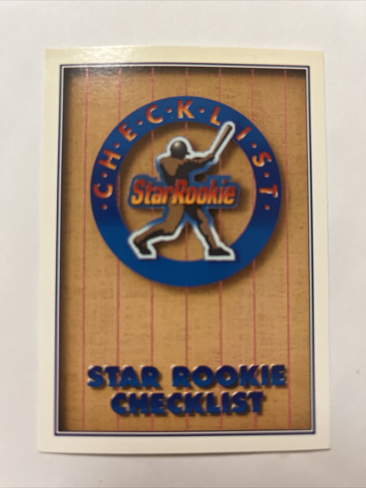 Star Rookie Checklist 1991 Upper Deck #1 Baseball Card MLB | eBay