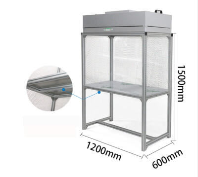 Lab Dust Free Room Workshop Laminar Flow Hood Bench Air Clean ...