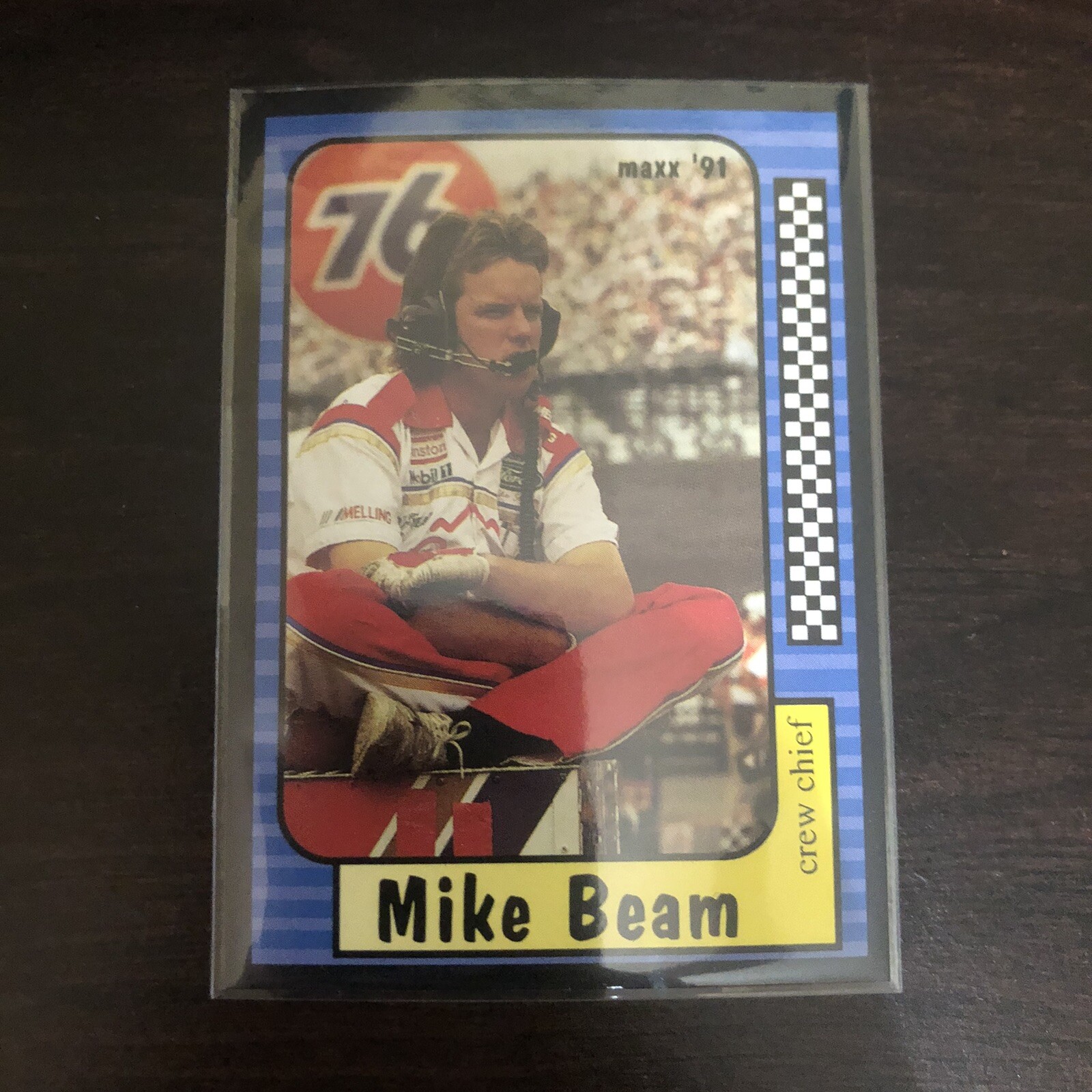 Maxx Collection Race Cards 1991 Mike Beam Card 45 of 240 | eBay