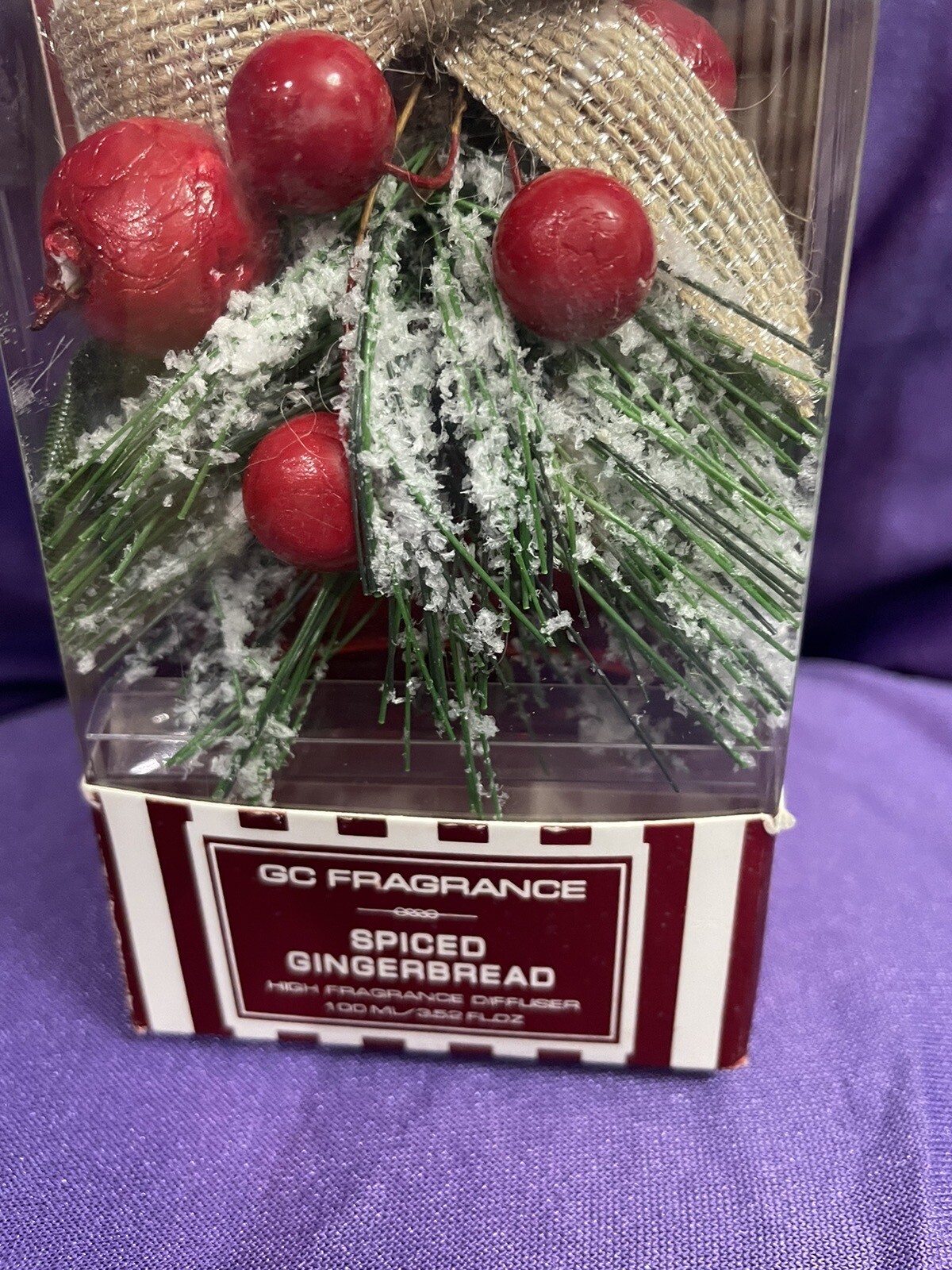 New GC Fragrance High Fragrance Reed Diffuser Spiced gingerbread | eBay