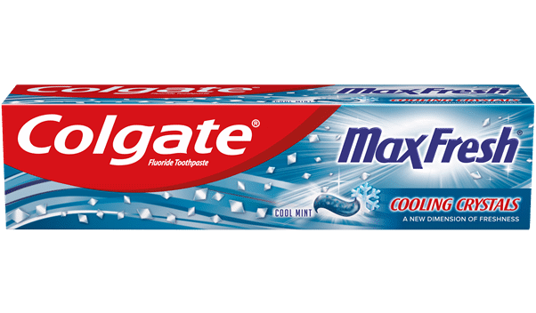 3 COLGATE MAX FRESH Cool Mint Toothpaste with Cooling Crystals 100ml 3. ...