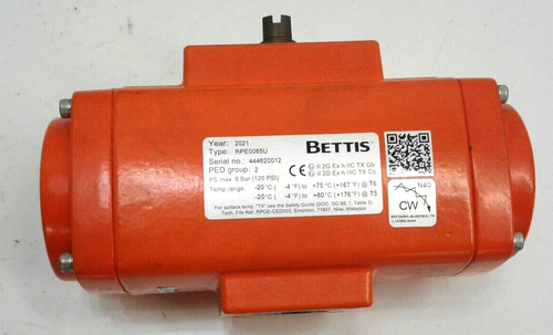 Bettis RPE-Series Rack And Pinion Pneumatic Actuator 120 PSI Type ...
