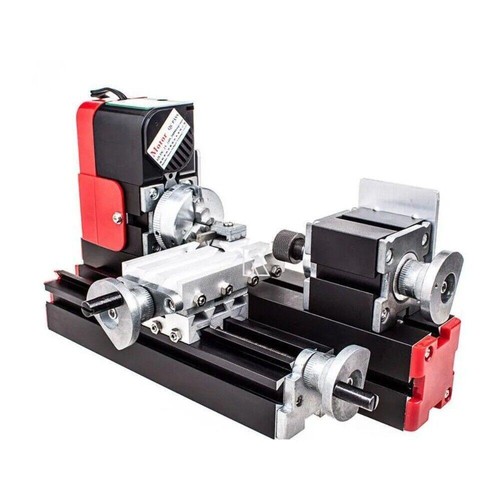 24W Micro Single Lathe Combination Lathe Drill Press Mini DIY Tools | eBay