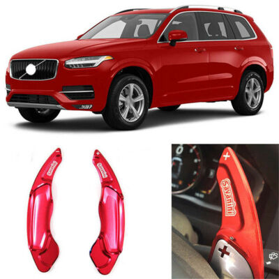 Alloy Add-On Steering Wheel DSG Paddle Shifters Extension For Volvo ...