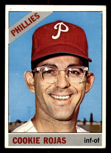 1966 Topps #170 Cookie Rojas Excellent+ Phillies ID:310302 | eBay