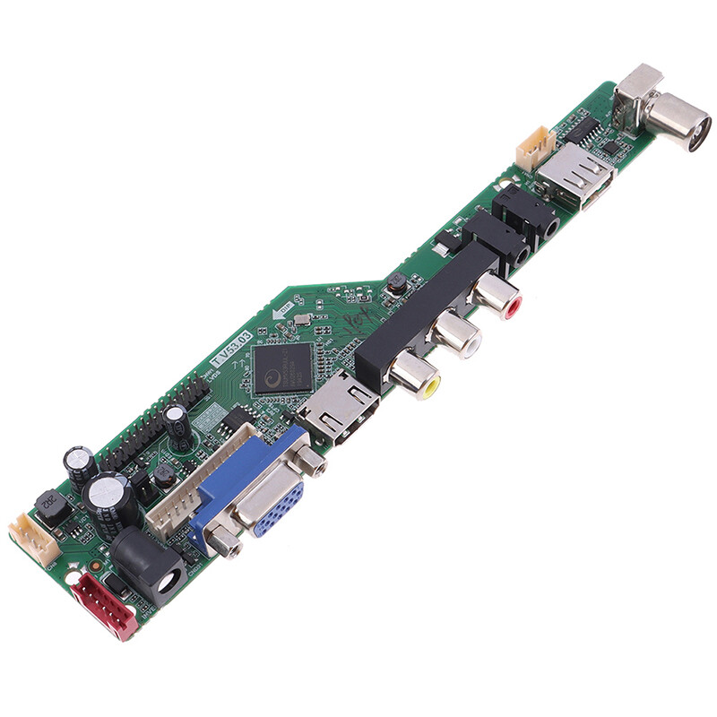 Digital Signal LCD TV Controller Driver Board Driver Board with Remote ...