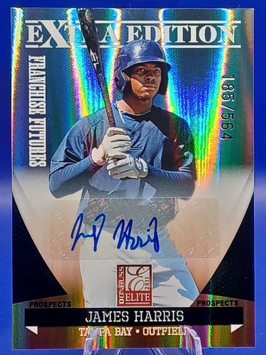 2011 Donruss Elite Extra Edition Franchise Futures James Harris Auto ...