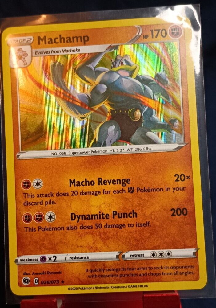 Pokemon Machamp Holo Fighting Bundle with 3 additional Reverse Holos | eBay