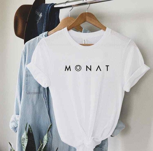 WOMEN'S MONAT T-SHIRT NEW! VARIOUS COLORS ARE CUSTOMIZED BY ORDER 227 ...