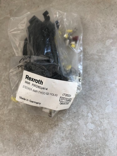 BOSCH REXROTH MNR.R902602414 CONNECTION PLUG AMP STOCK K3095 | eBay