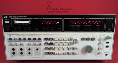 HP 3586B-001-003-004 SELECTIVE LEVEL METER S/N 2848A03528 | eBay