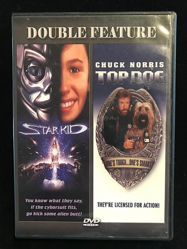 Star Kid / Top Dog Double Feature (DVD, 1999) Chuck Norris Free ...