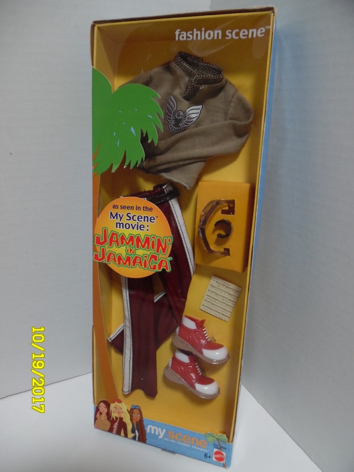 Mattel 2003 My Scene Fashion Gray/Brown Top, Gray Slacks Asst.C4885 ...