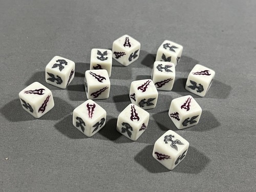 13 2008 Halo Interactive Strategy Board Game Dice Die Replacement Parts ...